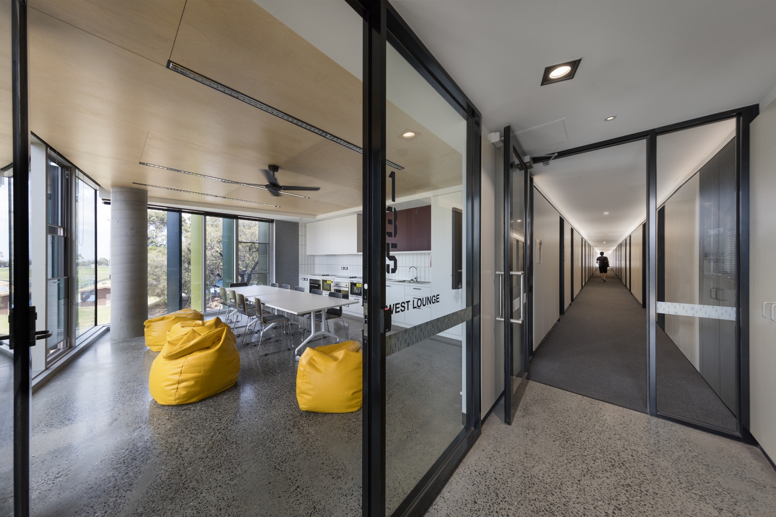 Monash University Turner Hall - Interior Design | Jackson Clements Burrows