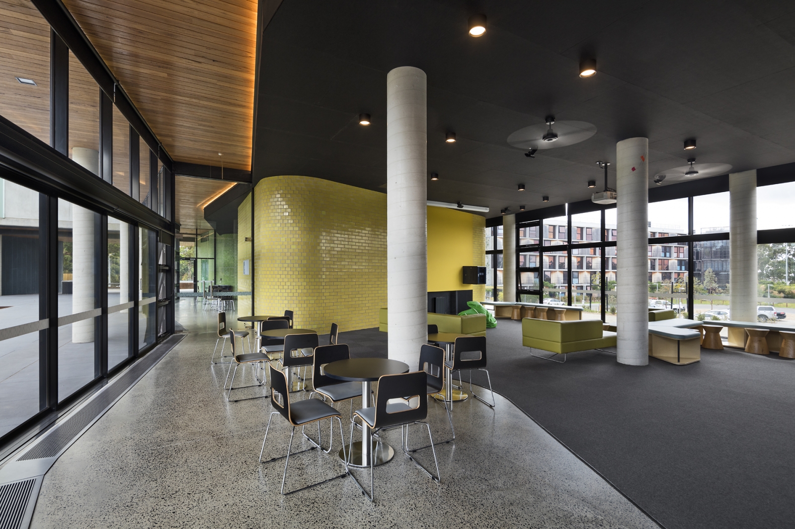 Monash University Turner Hall - Interior Design | Jackson Clements Burrows